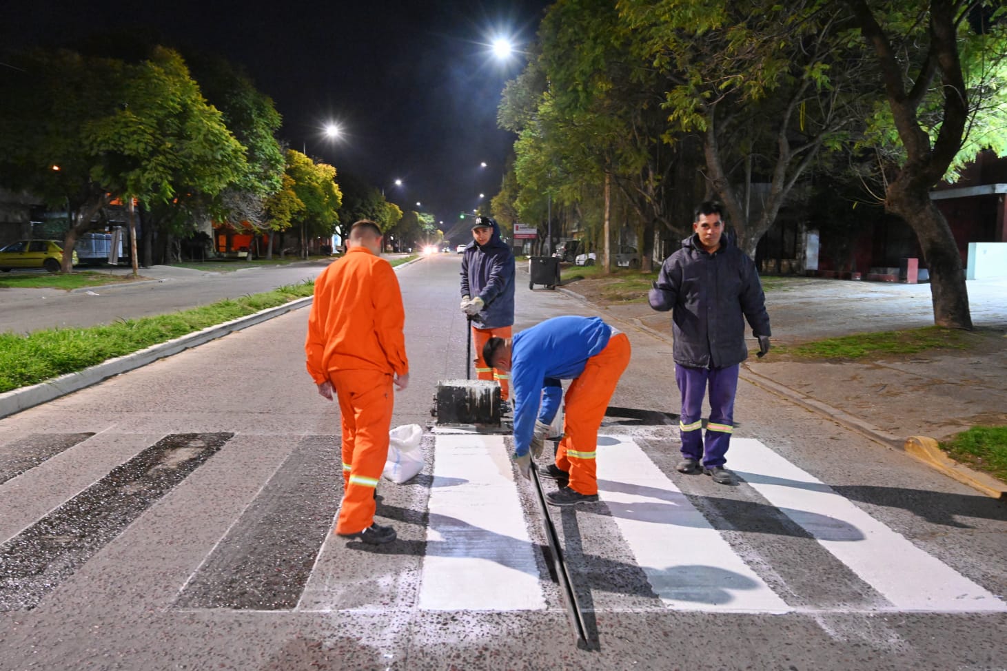 Avanzan los trabajos de señalización y demarcación vial | Municipalidad ...